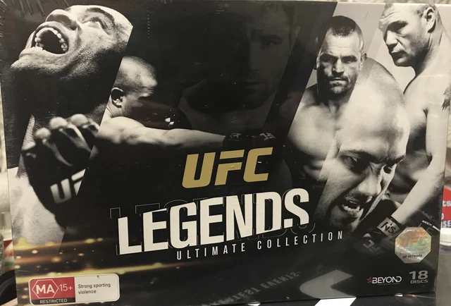 UFC - LEGENDS Ultimate Collection (DVD, 2016,18-Disc Set)New & Sealed ...
