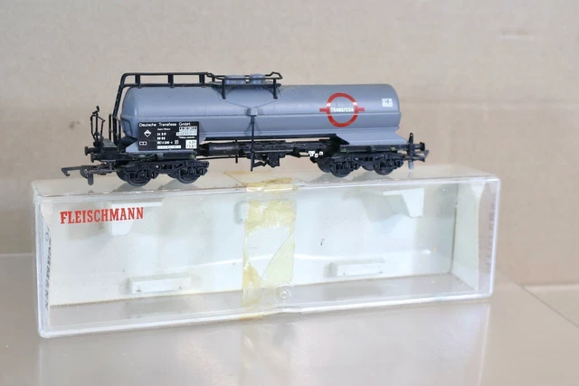 FLEISCHMANN 5470 ELECTROTREN Renfe Transfesa Interfrigo Wagon Citerne ...