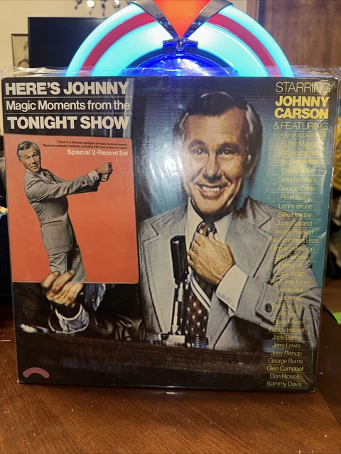 JOHNNY CARSON HERES Johnny Magic Moments From The Tonight Show LP Vinyl ...