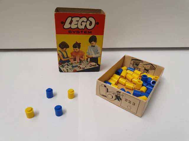 LEGO SYSTEM MURSTEN anni '60's box 223 vecchio vintage anni '60 1:87 ...