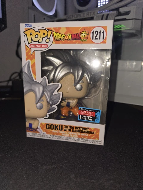 FUNKO POP! DRAGON Ball Z Super 'Goku Ultra Instinct Kamehameha' NYCC ...