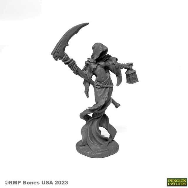 1 X FEMALE WRAITH -BONES REAPER figurine miniature rpg jdr undead ...