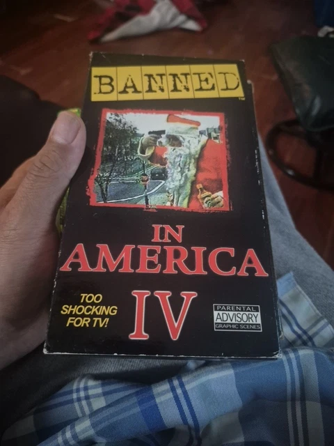 BANNED IN AMERICA IV RARE VHS Brain Damage films $74.99 - PicClick CA