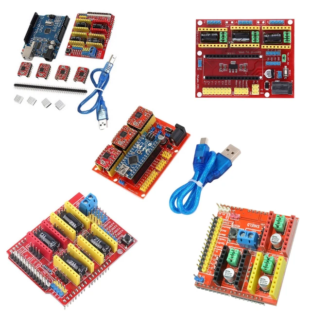 CNC SHIELD V2-V4 Engraver 3DPrinter Expansion Board A4988 Driver For ...
