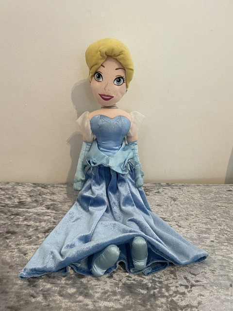 DISNEY STORE CINDERELLA PLUSH DOLL 20” Soft Toy Princess Stamped £5.00 ... DISNEY STORE CINDERELLA PLUSH DOLL 20” Soft Toy Princess Stamped £5.00 ...