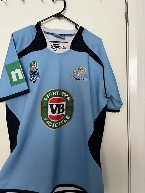 NSW BLUES STATE Of Origin Jersey Size 2XL NSWRL VB Victoria Bitter $61. ...