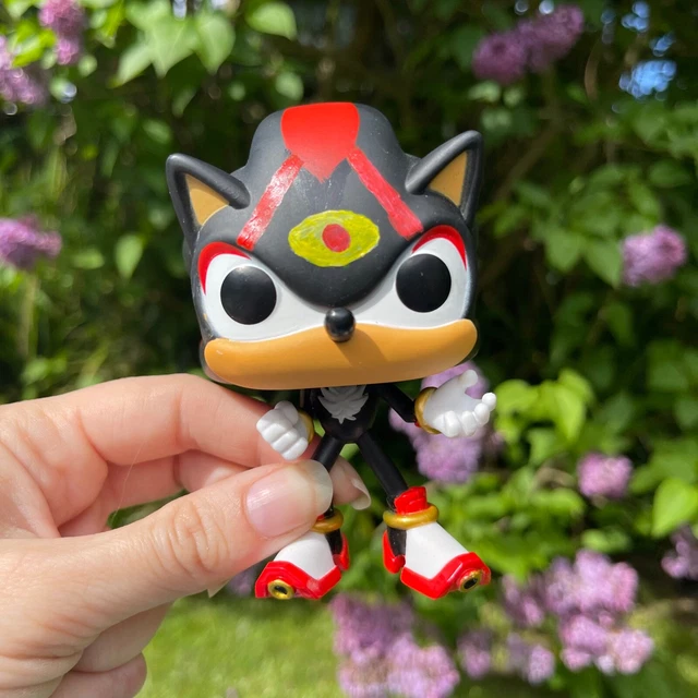 SEGA SONIC SHADOW The Hedgehog Custom Funko Pop Figure / Plush Game £9. ...
