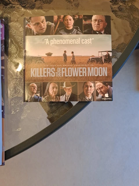 KILLERS OF THE Flowers Moon DVD FYC 2023 Martin Scorsese Leonardo DiCaprio Apple EUR 55,22 ...