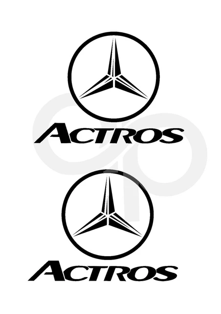 MERCEDES ACTROS X2 Mercedes Actros Grafik-Transport-Aufkleber EUR 13,75 ...