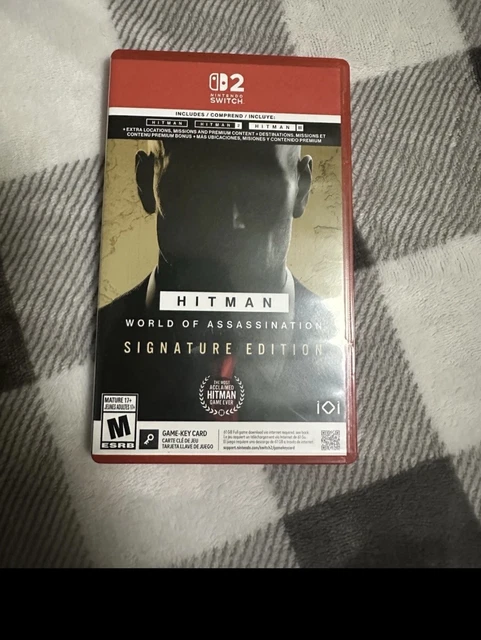 HITMAN WORLD OF Assassination for Nintendo Switch 2 In Original Case ...