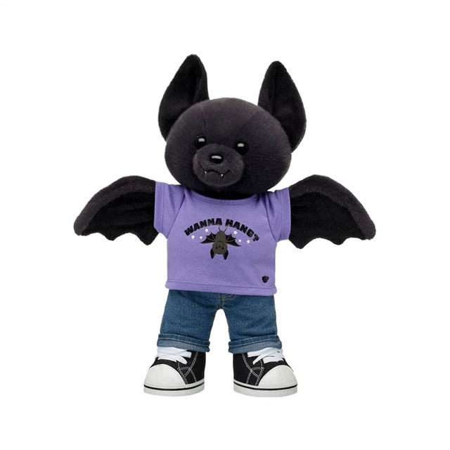 BUILD-A-BEAR POSABLE BAT Plush Toy - 2025 Halloween Edition Brand New £ ...
