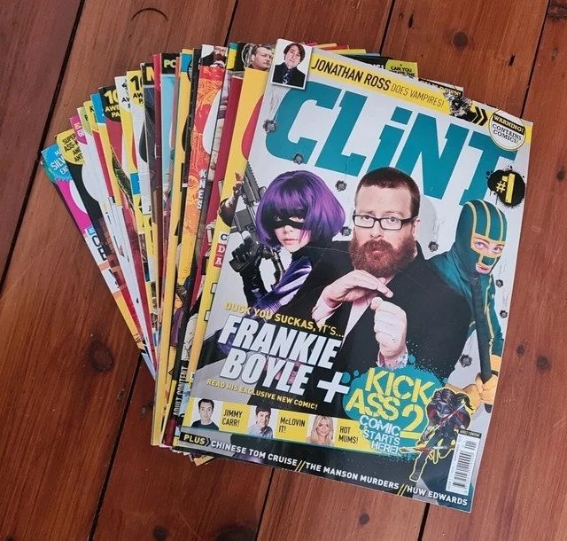 MAGAZINE BUNDLE - Clint Comics Magazine COMPLETE SET x23 issues. Mark ...