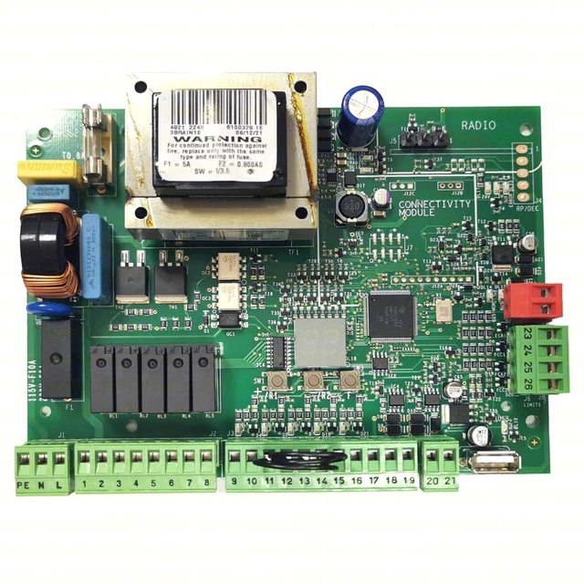 CENTRALE CARTE ÉLECTRONIQUE Battante FAAC GENIUS BRAIN 19 6100328 EX 6100304 230 EUR 246,34 ...