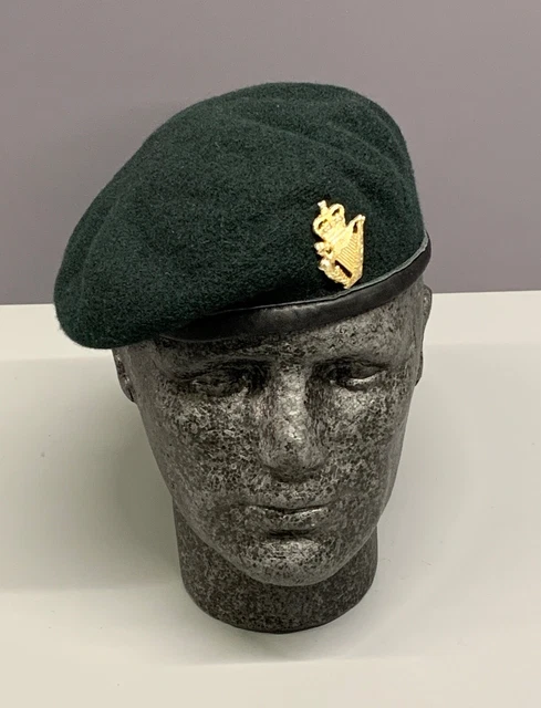 BRITISH ARMY-ISSUE ULSTER Defence Regiment Beret & Badge. Size 54cm. £ ...