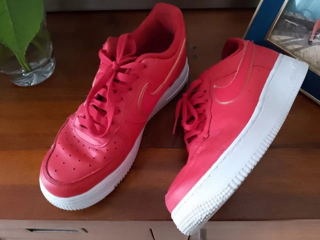 NIKE AIR FORCE 1 Red. Uk 5 1/2 £4.99 - PicClick UK