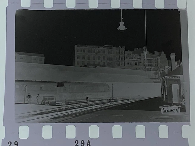 DIESEL LOCOMOTIVE LOCO Station Scene Railway Negative Ref 1P-18 £4.99 ...