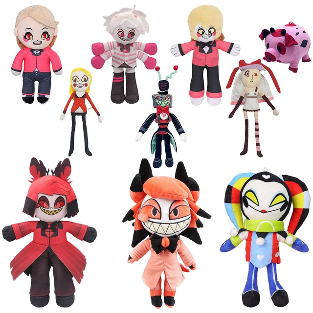 HAZBIN HOTEL VOX/ALASTOR/ANGEL Dust/Charlie/Fat Nuggets Plush Stuffed ...