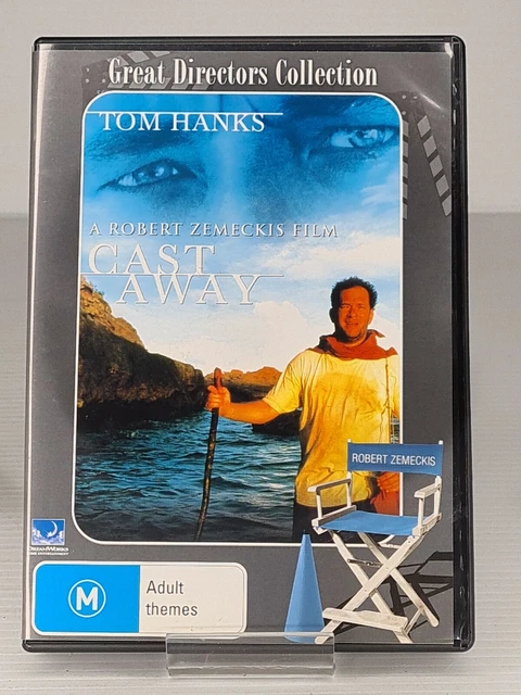 CAST AWAY DVD Tom Hanks Helen Hunt Nick Searcy £7.01 - PicClick UK