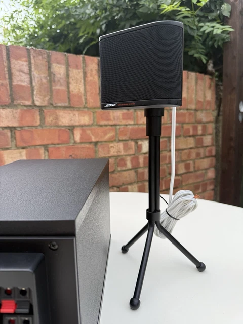 BOSE ACOUSTIMASS 3 Series II Speaker System Black Subwoofer & 2 Cube ...
