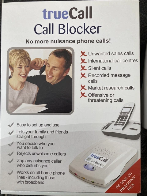 TRUECALL LANDLINE Nuisance Call Blocker £9.99 - PicClick UK