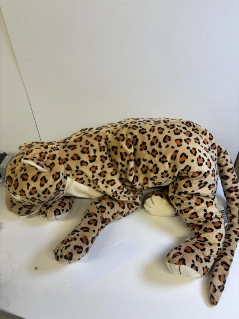 IKEA MORRHAR LARGE Animal Soft Toy Cuddly Plush Leopard, 32" £14.00 ...