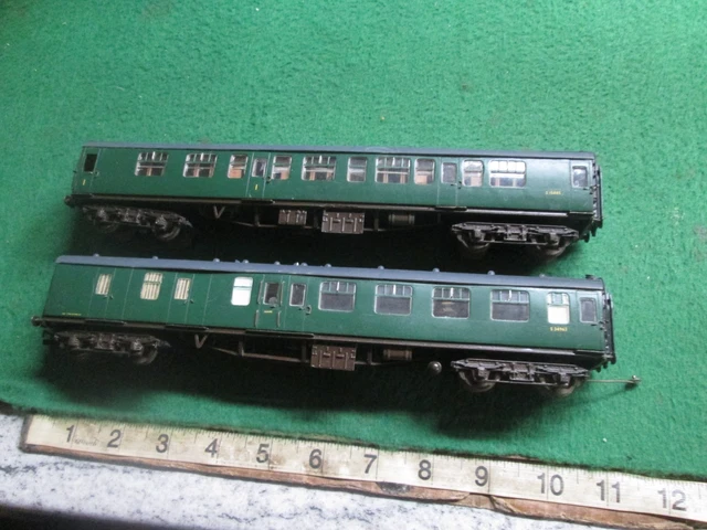 2 X KITMASTER Kit Built Southern Region Passenger Coaches (Oo-Gauge ...