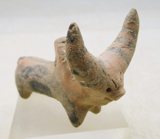 A153 ANCIENT INDUS Valley Terracotta Harappan Bull Figurine. Circa 2200 ...