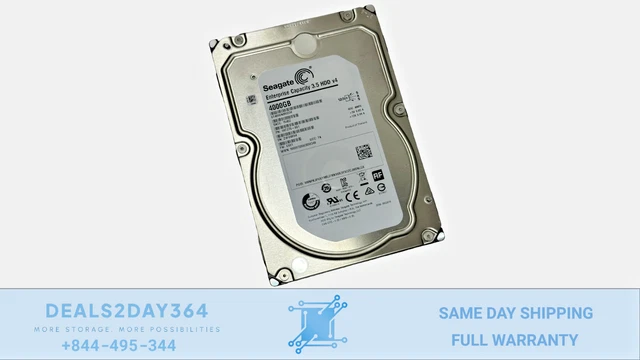 ST4000NM0034 SEAGATE 4TB 7.2K 12G Lff 3.5" Sas 512E Enterprise Hard ...