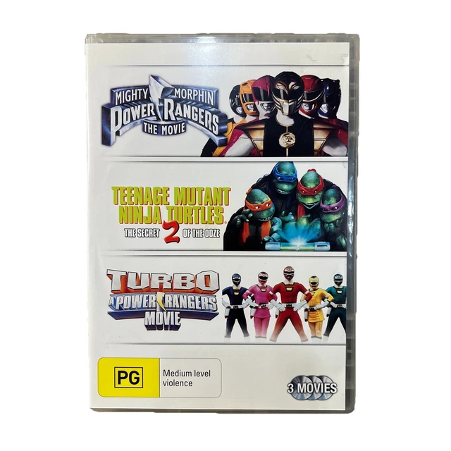 MIGHTY MORPHIN POWER Rangers / Teenage Mutant Ninja Turtles 2 / Turbo ...