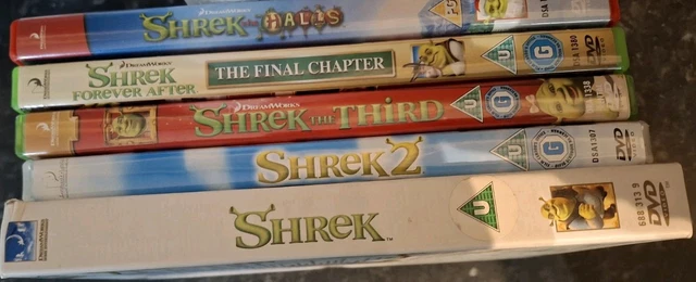 SHREK: COMPLETE COLLECTION 1-4 + Shrek TheHalls (DVD BOX SET) Mike ...