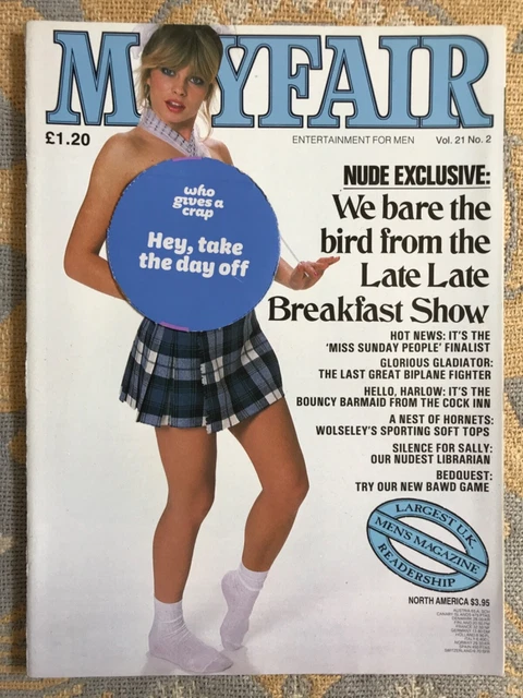 MAYFAIR MAGAZINE VOL 21 No 2 1988 VGC £19.44 - PicClick UK