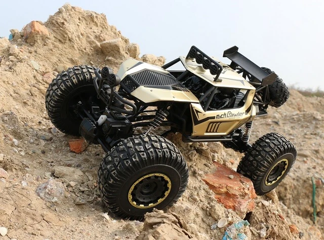 1:8 RC CAR Monster 50CM Truck 2.4GHz Big Wheel Kids Toy 4WD OFF-ROAD ...