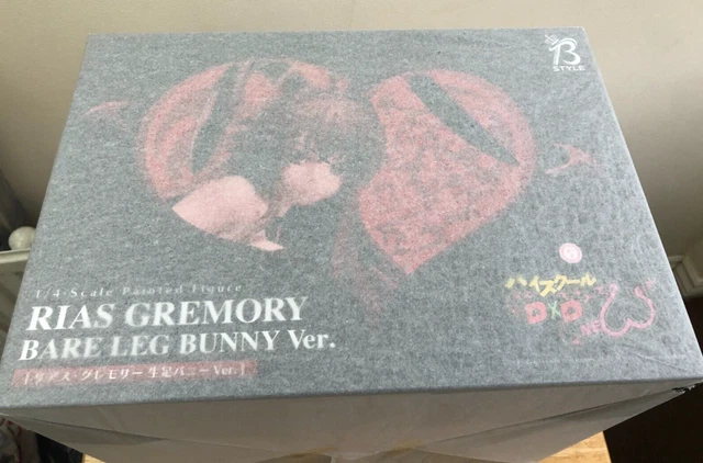 B-STYLE HIGH SCHOOL DxD Rias Gremory Bare Leg Bunny 1/4 Figure FREEing ...