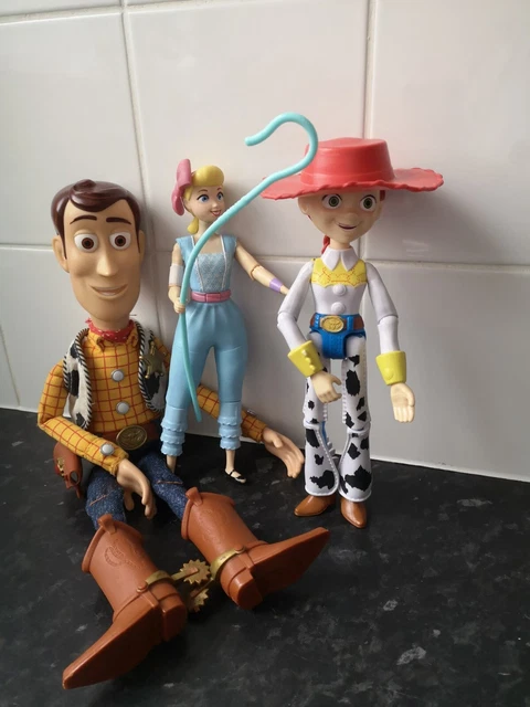 Toy Story Bundle Talking Woody And Bo Peep A Jessie Figure Great Lot £34 99 Picclick Uk
