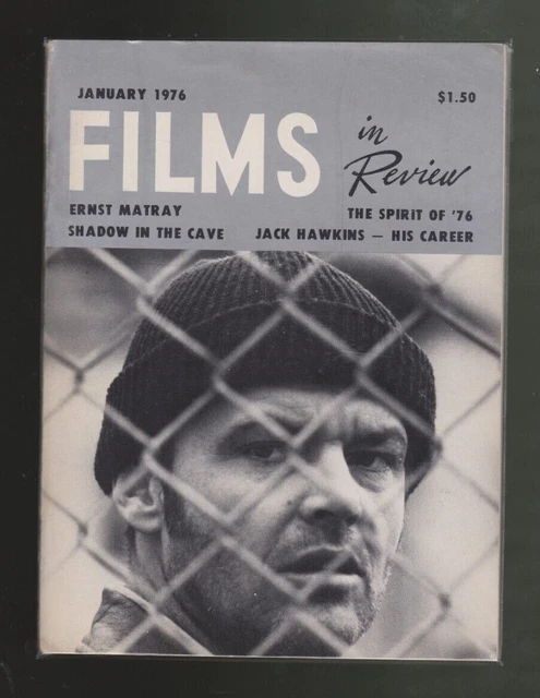 VINTAGE FILMS IN Review Movie Magazine Jack Nicholson One Flew Over ...