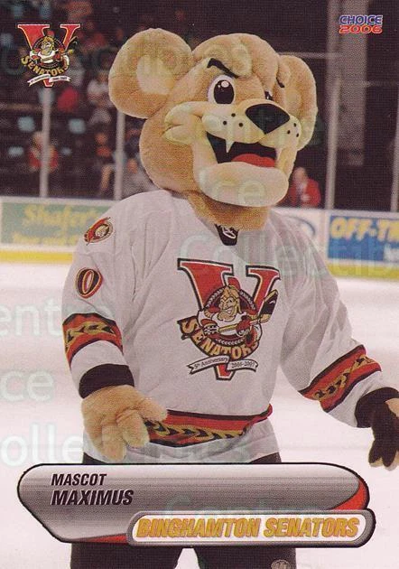 2003-04 BINGHAMTON SENATORS #24 Mascot $3.00 - PicClick CA