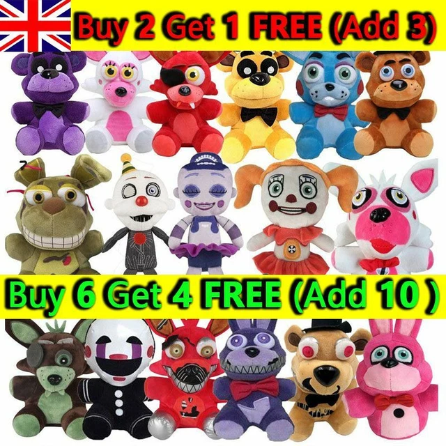 FIVE NIGHTS AT Freddy's FNAF Horror Game Plush Doll XMAS Toys Kids Gift ...