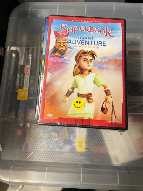 SUPERBOOK A GIANT ADVENTURE DAVID AND GOLIATH 2015 DVD New Sealed Free ...