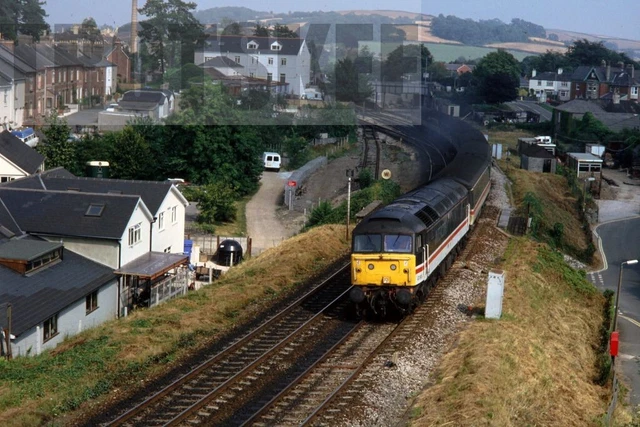 35MM SLIDE BR British Railways Diesel Loco Class 47 47811 Totnes 1991 Orig £4.98 - PicClick UK