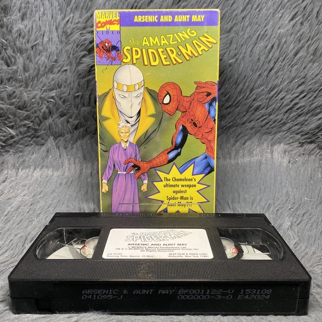 THE AMAZING SPIDER-MAN Arsenic & Aunt May VHS Marvel Comics Animated ...