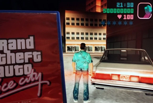 GTA:VC GRAND THEFT Auto: Vice City PS2 Game by Rockstar [Tested] Action ...