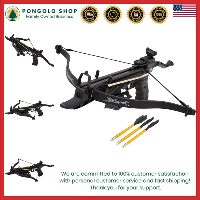 HIGH-SPEED COBRA TACTICAL Crossbow - 80 lbs Draw, Perfect for Small ...