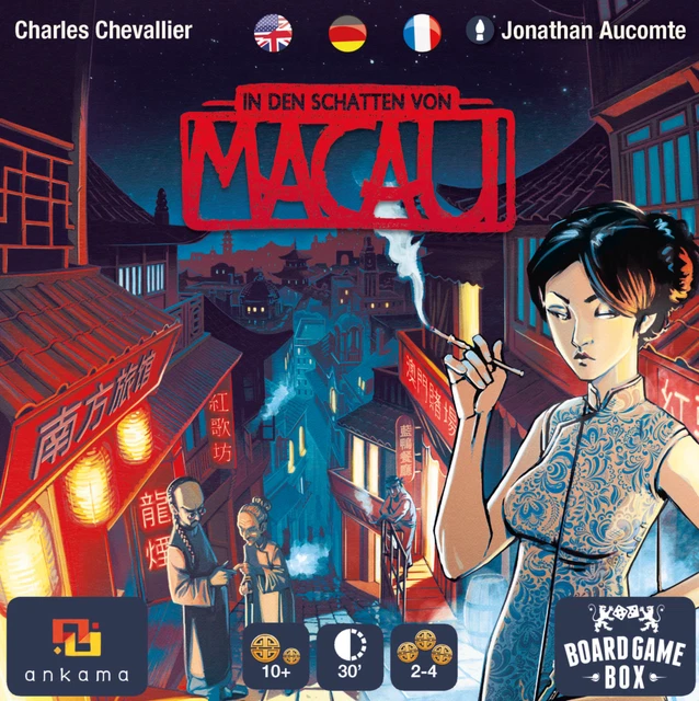 BOARD GAME BOX - dans Le Ombre De Macau Jeu de Société EUR 31,75 ...
