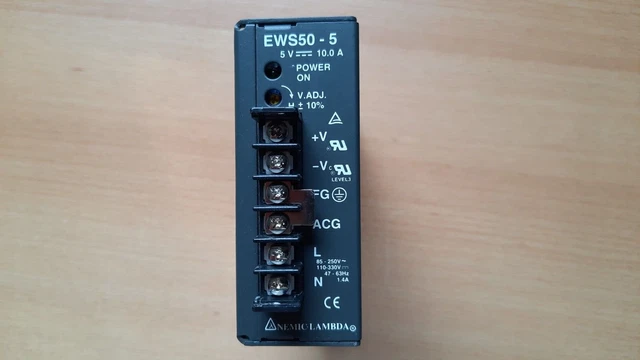 NEW NEMIC-LAMBDA EWS 50-5 Netzteil Power Supply 5V 10A neu EUR 59,00 - PicClick DE