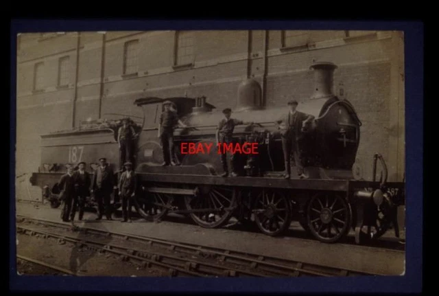PHOTO SER Class F1 Loco No 187 & Crew At Reading South Shed EUR 4,28 ...