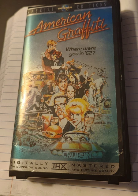 AMERICAN GRAFFITI VHS, Special Edition Clamshell Great Fathers Day Gift ...