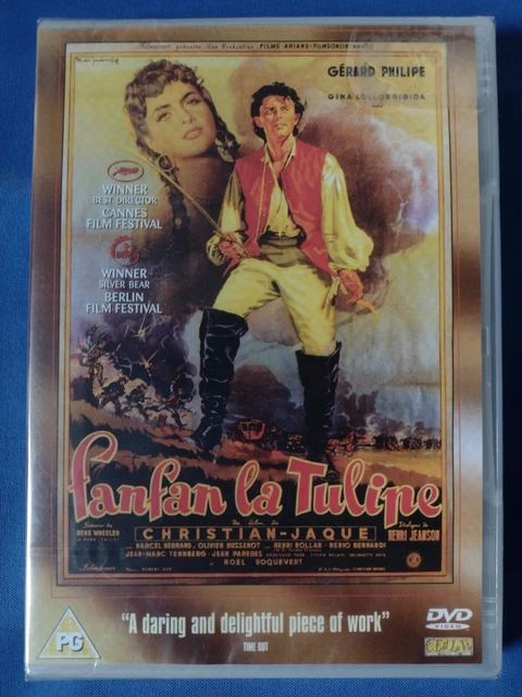 FANFAN LA TULIPE (1952) Dvd Gina Lollobrigida Christian-Jaque * New Sealed Uk R2 £24.97 ...