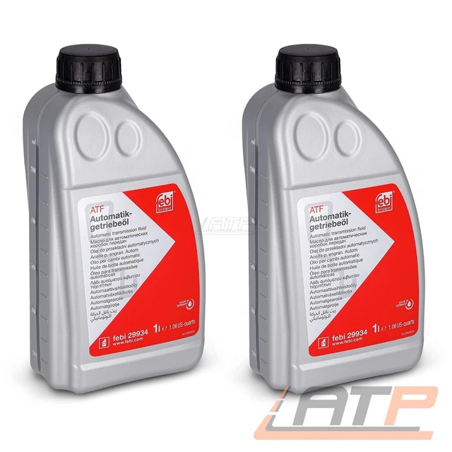 2 L OLIO Cambio Automatico Atf Olio Cambio Febi Rosso Per Peugeot ...