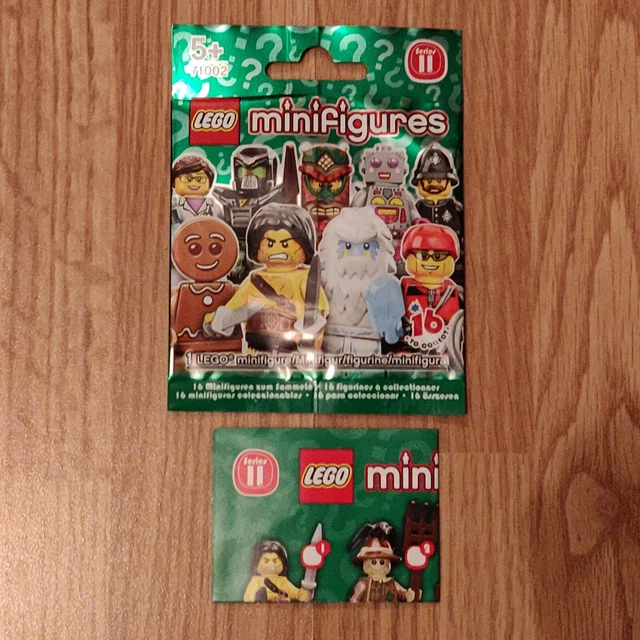 NEW LEGO CMF Series 11 - Leaflet Checklist & Opened Foil Pack £0.99 ...