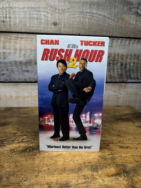 RUSH HOUR 2 (VHS, 2001) Jackie Chan, Chris Tucker $4.99 - PicClick CA